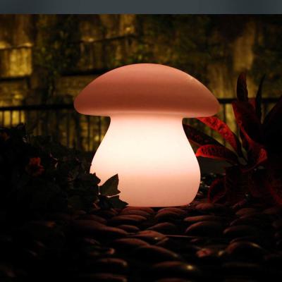 China Modern plastic led glowing mushroom lamp for sale
