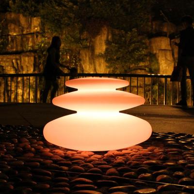 China rechargeable muti-color led plastic sone lamp for sale