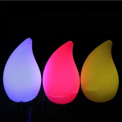 China color changing illuminated peach shape table lamps for sale
