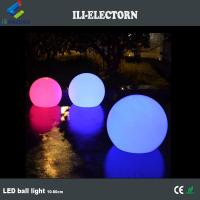 China Outdoor Plastic Waterproof Illuminated LED Ball 20,25,30,35,40,50,60cm for sale
