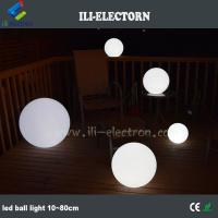 China Outdoor Plastic Waterproof Illuminated LED Ball 20,25,30,35,40,50,60cm for sale
