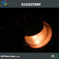 China illuminated moon shaped led table lamp for sale