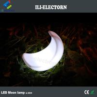 China illuminated moon shaped led table lamp for sale