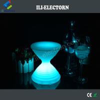 China Mini Hourglass shape plastic Decorative led Table Lamp for sale