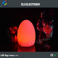China plastic egg lamp /illuminated table lamp /led lighted egg lamp for sale