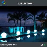 China RGB Waterproof LED Ball Light Outdoor /aniversary decorative sphere lamps for sale