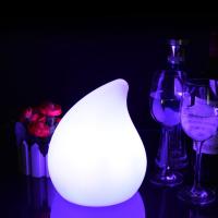 China colorful peach shape plastic Mini light up table lamp for sale