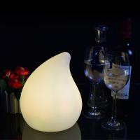 China colorful peach shape plastic Mini light up table lamp for sale