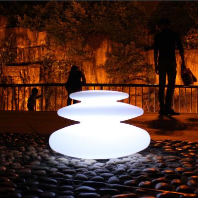 China Creative Rechargeable Battery LED Color Changing party Lamp decor for sale