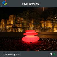 China Creative Rechargeable Battery LED Color Changing party Lamp decor for sale