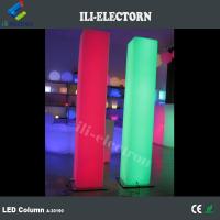 China Illuminated Glow Event Pillars For Wedding And Party for sale