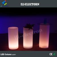 China Infarad Remote Control Illuminated Led Glowing Pillar For Home Bar for sale