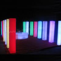 China Infarad Remote Control Colorful LED Decorative Plastic Wedding Pillars Columns for sale