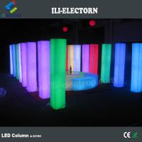 China Infarad Remote Control Colorful LED Decorative Plastic Wedding Pillars Columns for sale