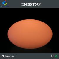 China Shining Fantastic Plastic Rechargeable LED Oval Decorative Ball Bar Furniture for sale