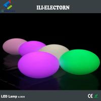 China Shining Fantastic Plastic Rechargeable LED Oval Decorative Ball Bar Furniture for sale