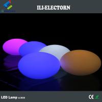 China Shining Fantastic Plastic Rechargeable LED Oval Decorative Ball Bar Furniture for sale