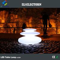 China remote control muti-color led plastic rock shape table lamp for sale for sale