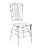 China Nordic Acrylic banquet chair -Wedding transparent plastic crystal chair - Acrylic dining chair for sale