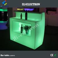China plastic muti-color illuminated modern home mini bar counter design for sale for sale