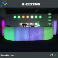 China plastic muti-color illuminated modern home mini bar counter design for sale for sale