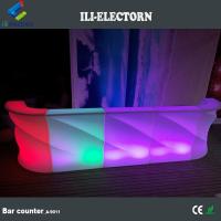 China new PE plastic muti-color portable commercial led illuminated bar set for sale