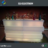 China Plastic LED Mobile Bar Table 16 Colors Changing water resistant for sale