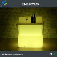China outdoor plastic colorful led mobile bar for sale