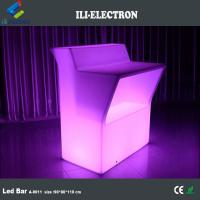 China outdoor plastic colorful led mobile bar for sale