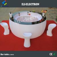 China PE Plastic led lighting furniture led portable bar for sale