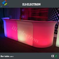 China Remote Colorful Illuminated LED Glowing Corner Bar for Courtyard for sale