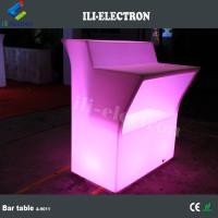 China Remote Colorful Illuminated LED Glowing Corner Bar for Courtyard for sale