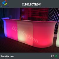 China Modern LED Bar Counter  Illuminated Led Plastic Salon / Restaurant for sale
