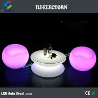 China Commercial Plastic LED Lounge Furniture Modern Style For Event for sale