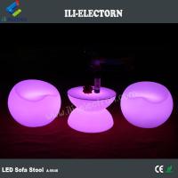 China Commercial Plastic LED Lounge Furniture Modern Style For Event for sale