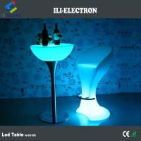 China High End Metal Stand Led Stand Up Bar Tables Remote Control for sale