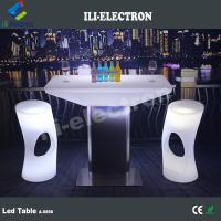 China Commercial Light Up LED Furniture Rechargeable For Party Bar for sale