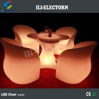 China LED light furniture led flower garden furniture set for sale