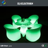 China LED light furniture led flower garden furniture set for sale