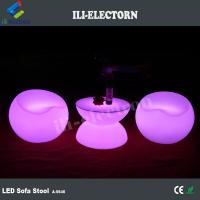 China Garden bar Plastic LED Light Up Furniture stool table Waterproof for sale