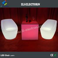 China muti-color shining portable rechargeable illuminated LED party chair for sale