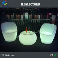 China muti-color shining portable rechargeable illuminated LED party chair for sale