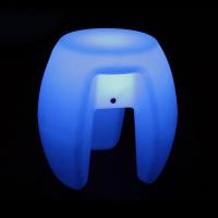 China Popular plastic led bar stool with rechargeable battery for sale