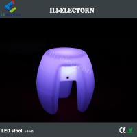 China Popular plastic led bar stool with rechargeable battery for sale