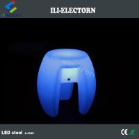 China Popular plastic led bar stool with rechargeable battery for sale