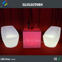 China Rechargeable LED Glow Furniture Chair Waterproof For Event Night Club for sale