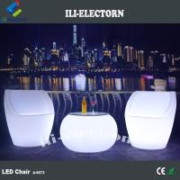 China Rechargeable LED Glow Furniture Chair Waterproof For Event Night Club for sale