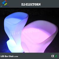 China plastic glowing bar chair for glowing party bars for sale