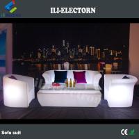 China Rechargeable Light Up LED Furniture Sofa Chair For KTV Nightclub Bar for sale