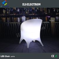 China Modern Glow LED Light Up Chairs 16 Colors Changing For Nightclub Bar for sale